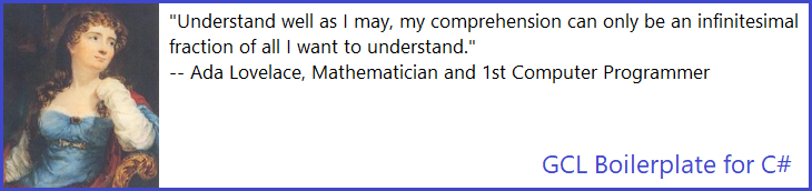 GitHub - goh-chunlin/gcl-boilerplate.csharp: "Build an app works as less code as possible ...